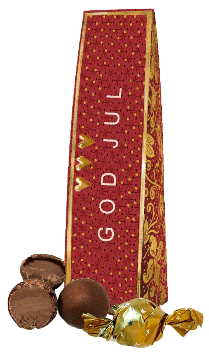 God Jul - Chokladhälsning | Presenteriet.se